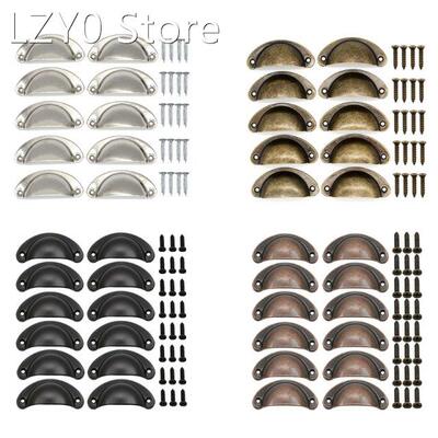 12 Pcs Cabinet Pulls Farmhouse Drawer Knobs for Closet Furni