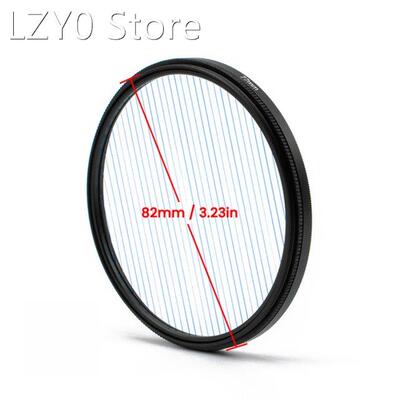 77mm Blue Starlight Brushed Lens City Night Scene Shoots Wid