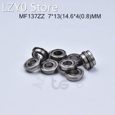 Flange 10pcs MF137ZZ 7*13(14.6*4(mm) Free shipping chrome s