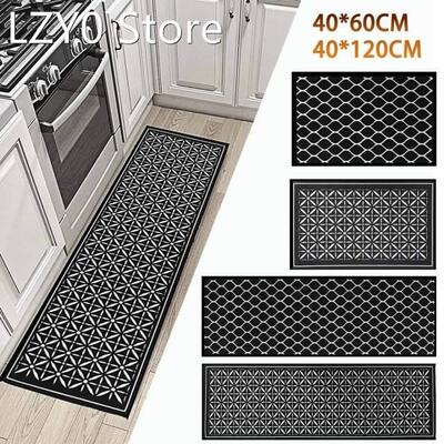 40X120CM Non-Slip Long Kitchen Mat Nordic Carpet for Living