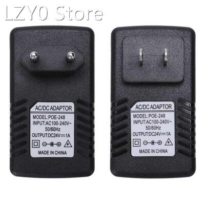 2Pcs Power Supply Ethernet Poe Injector Adapter For Ip Phone
