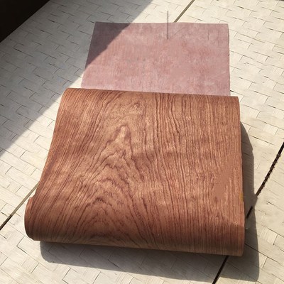 2X Natural Veneer Wood Veneer Sliced Veneer with non-woven T