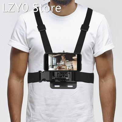 Adjustable Mobile Phone Chest Clip Holder Vlog Photo Smartph