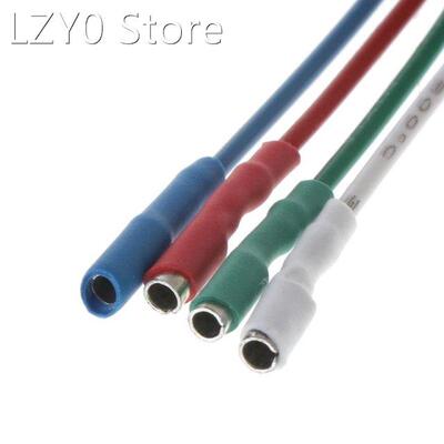 4PCS Universal Silver Leads Wires Header Wire Cable 50mm for