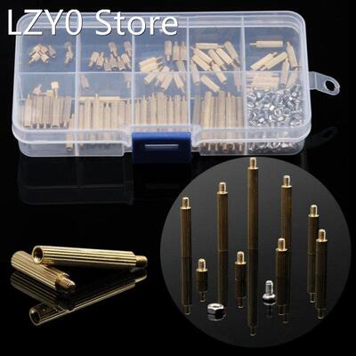 270PCS M2 Stainless Steel Screws Nuts Bolts Set Brass Pillar