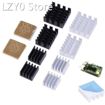 5pcs/set For Raspberry Pi Heatsink Kit Copper Aluminum Heats