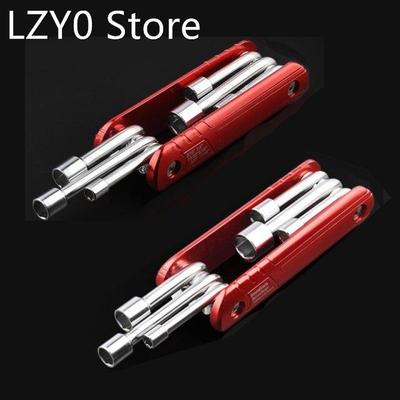 6-in-1 Anti-rust Folding Hex Nut Wrench Used in Professional