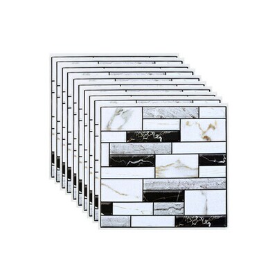 Promotion! 10 Pcs Wall Tile Sticker Home Bathroom Kitchen B