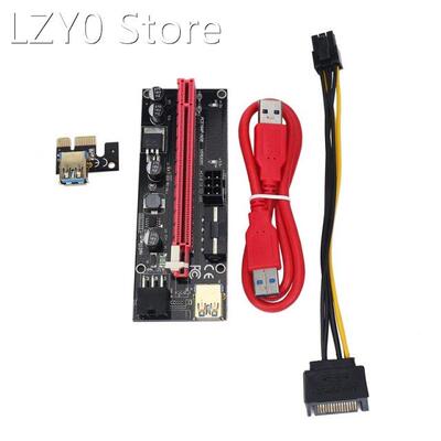 4Pcs VER009 USB 3.0 PCI-E Riser VER 009S Express 1X 4X 8X16X