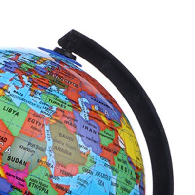 5.57in English Globe with Stand 360 Degree Rotation Geograp