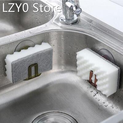 Suction cup gutters asphalt sponge storage rack kitchen sink