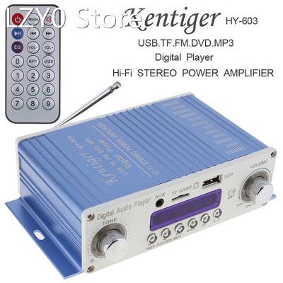 Kentiger HI-FI Digital Audio Player Car Amplifier FM Radio S