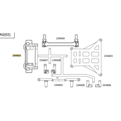 CROSSRC EMOX 大梁支架模（一模）  CS-952346
