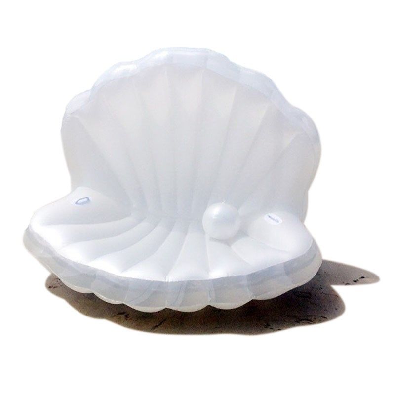 170*130*110CM Inflatable Seashell Pool Float Giant Inflatabl_虎窝淘