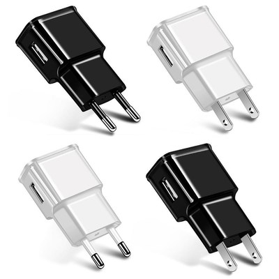 Travel Portable EU/US Plug 5V Single USB Phone Charger Powe