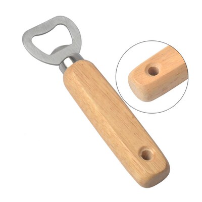 20/40PCS Wooden Handle Handheld Bartender Bottle Opener Wine