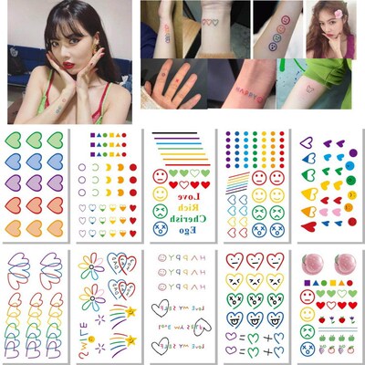 30pcs Woman Waterproof Temporary Tattoo Fake Tattoo Sticker