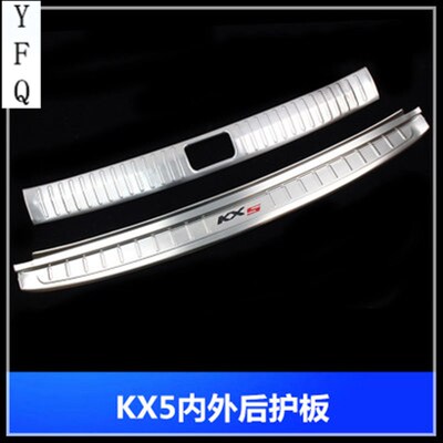 304 stainless steel Built-in + external Rear bumper Protecto