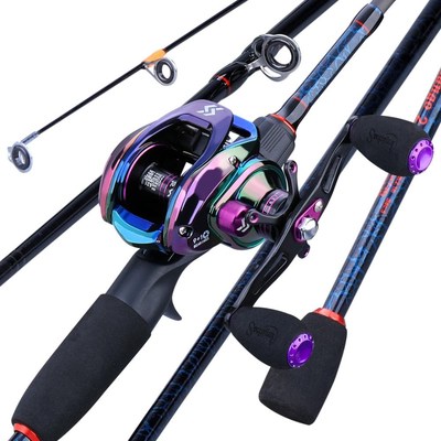 Sougayilang 1.8m -2.4m M Power Carbon Fiber Baitcsting 5 Sec
