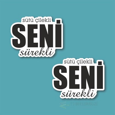 Strawberry Milk Laptop and Phone Sticker-Decal max.5cm 2'li