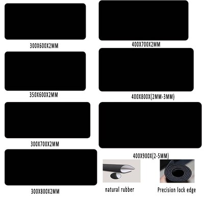 Rantopad XXL Gaming Mouse Pad Oversized Mouse Pad Black Prec