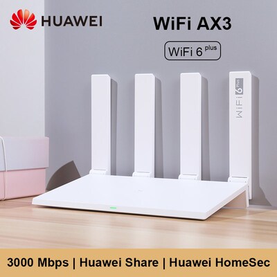 Original  WIFI AX3 6 Plus 5G Router Quad-core Wi-fi Repeater
