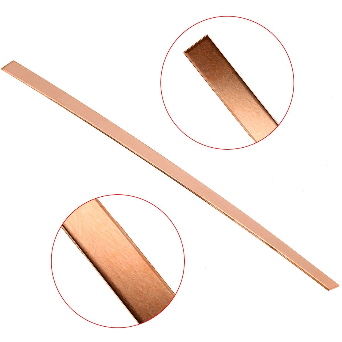 1pc 99% High Purity Copper Strip T2 Cu Copper Bar 2mm Thickn_虎窝淘