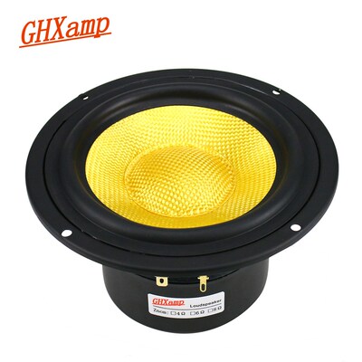 GHXAMP 148MM 5 inch Mid Bass Speaker Unit 4Ohm 100W Home Th