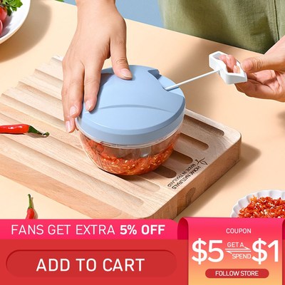 Artifact For Pounding Garlic Hand-drawn Garlic Masher Manual