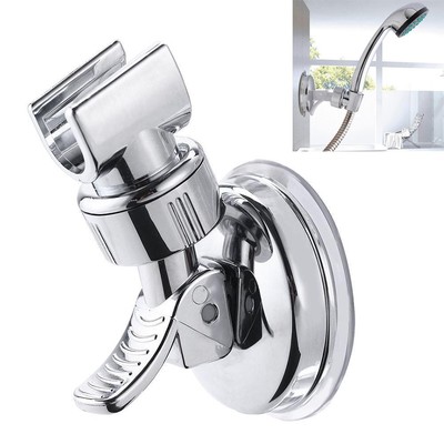 Adjustable Shower Head Handset Holder Rack Bracket Suction