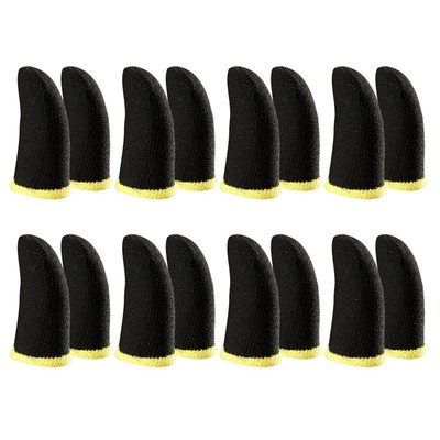 16 PCS 18 Pin Carbon Fiber Finger Sleeves For PUBG Mobile G