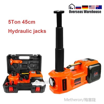 5T 45cm Car Jack Electric Hydraulic Jack Protable Tire Lifti