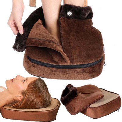 Electric Heated Foot care tool shoe Warmer Head Massager ins