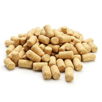 Hot-100Pcs Straight Wood Corks Wine Stopper Wood Bottle Stop