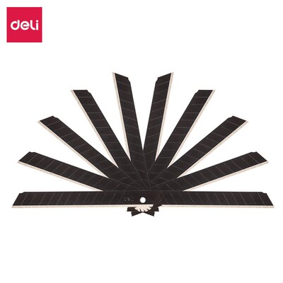 9mm small Deli 78002 black art blade industrial multi functi
