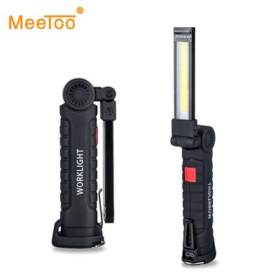 Portable Spotlight COB Foldable Searchlight 5 Modes Lampe LE