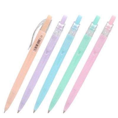 *4pc  Stationery Cute 0.5mm Blue Ink Pen School Supplies Off