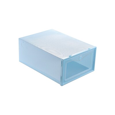 Transparent Flip-Open Cover dustproof  Stackable Storage Box