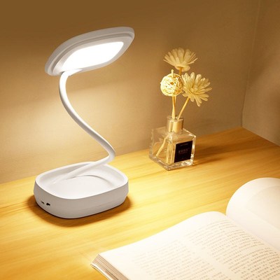 LED Desk Lamp Eye Protection Learning Student Dormitory Cha