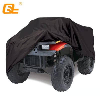190T atv cover Universal outdoor Waterproof Dustproof silve