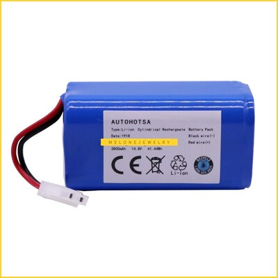 14.8V 2800mAh Rechargeable Lipo battery 18650  robotic vacuu