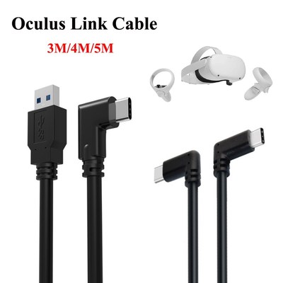 Data Cable for Oculus Quest 2 VR Headset USB 3.1 Type C Char