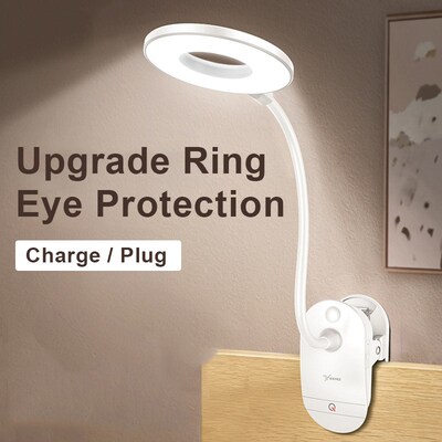 Wireless Three Level Dimming Touch Clip Type 1200mAh Rechar