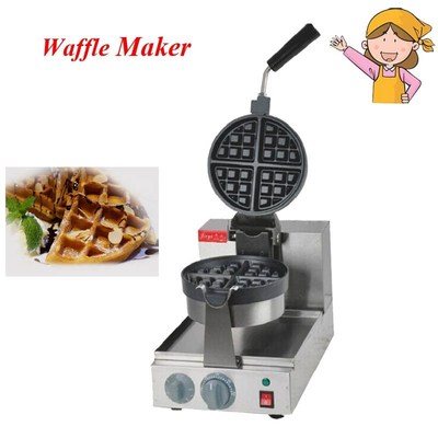 Popular Waffle Maker for Commercial se Electric Rotating Hea