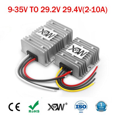 9-35v dc dc 12v 24v to 24v lead Phosphoric acid battery char