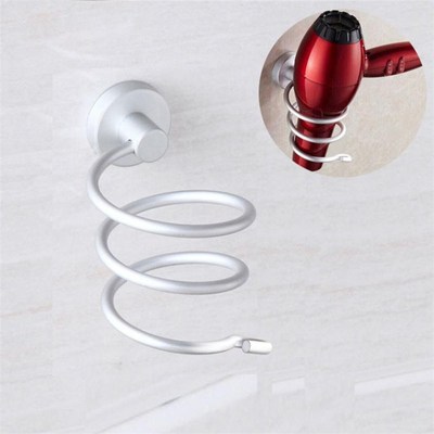 Metal Screw Hair Dryer Holder Rack Wall Bolt Insert Bathroom
