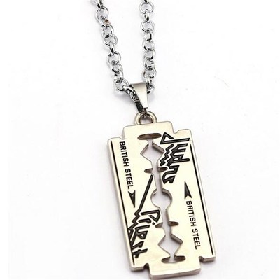 HSIC New 2017 British Music Necklaces Judas Priest Blade Pe