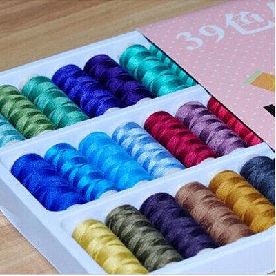 39 COLOR EACH PCS POLYSTER SEW THREAD,household high qua