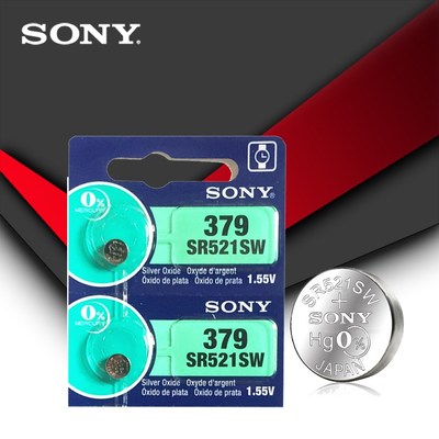 2pc Sony 100% Original 379 SR521SW D379 SR63 V379 AG0 Watch