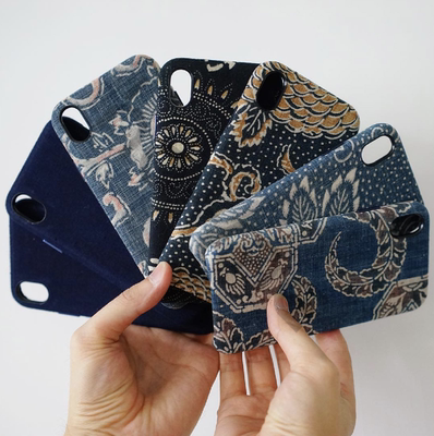 现货日本古布手工制苹果